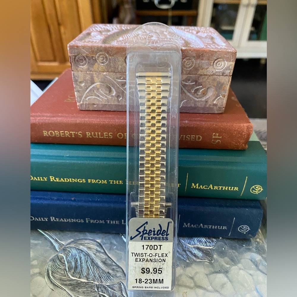 New Vintage Speidel Twist-O-Flex Expansion Metal Watc… - Gem